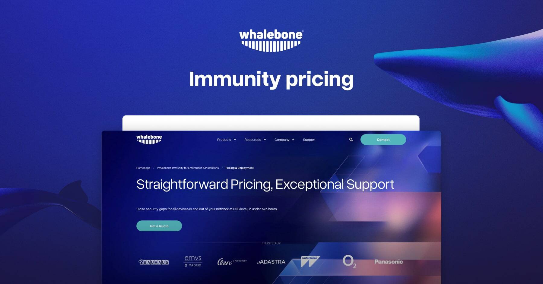 Whalebone Immunity Pricing – Flexible Plans for Any Organization